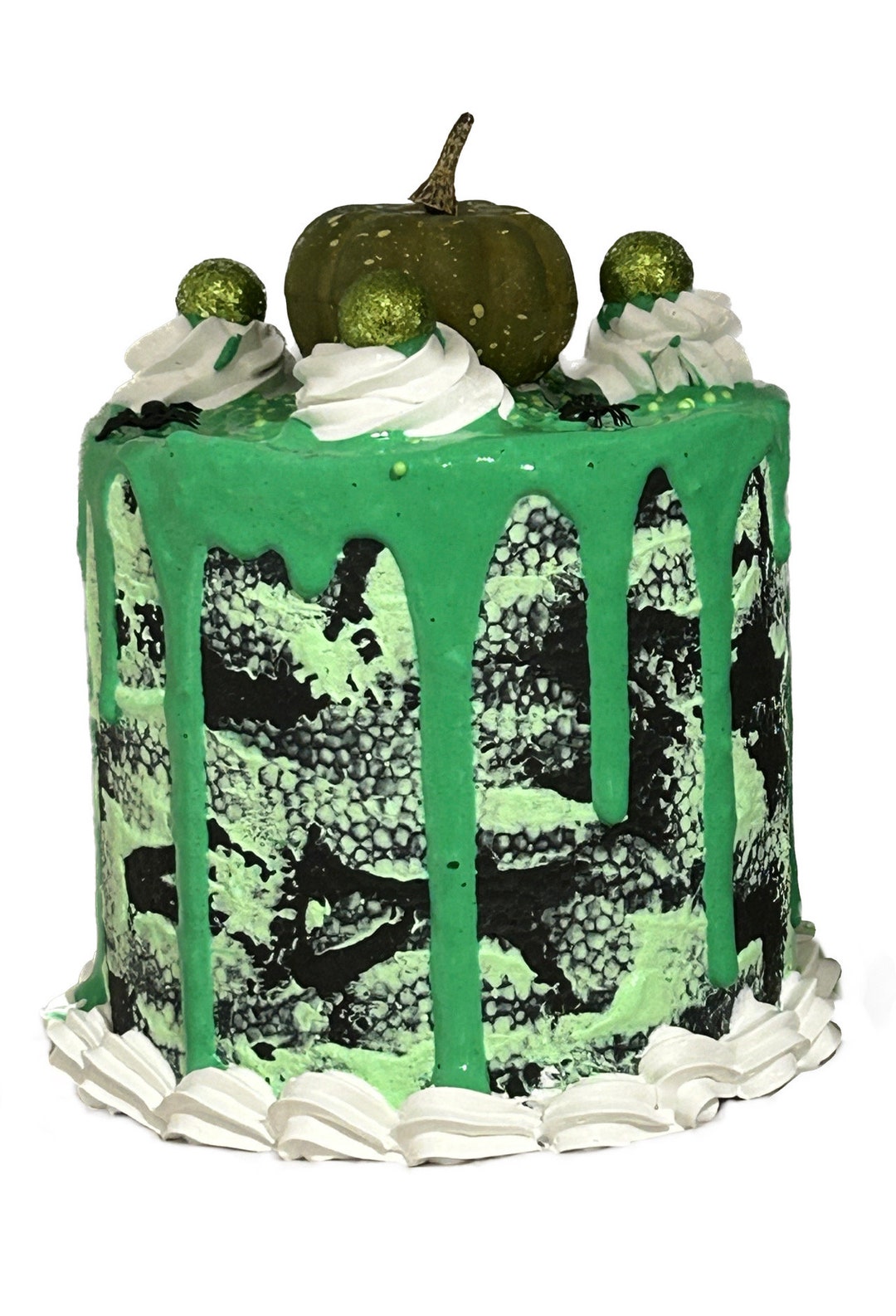 Fake Food Black & Green Gloop Cake 6w X 8 High” Super Scary - Etsy