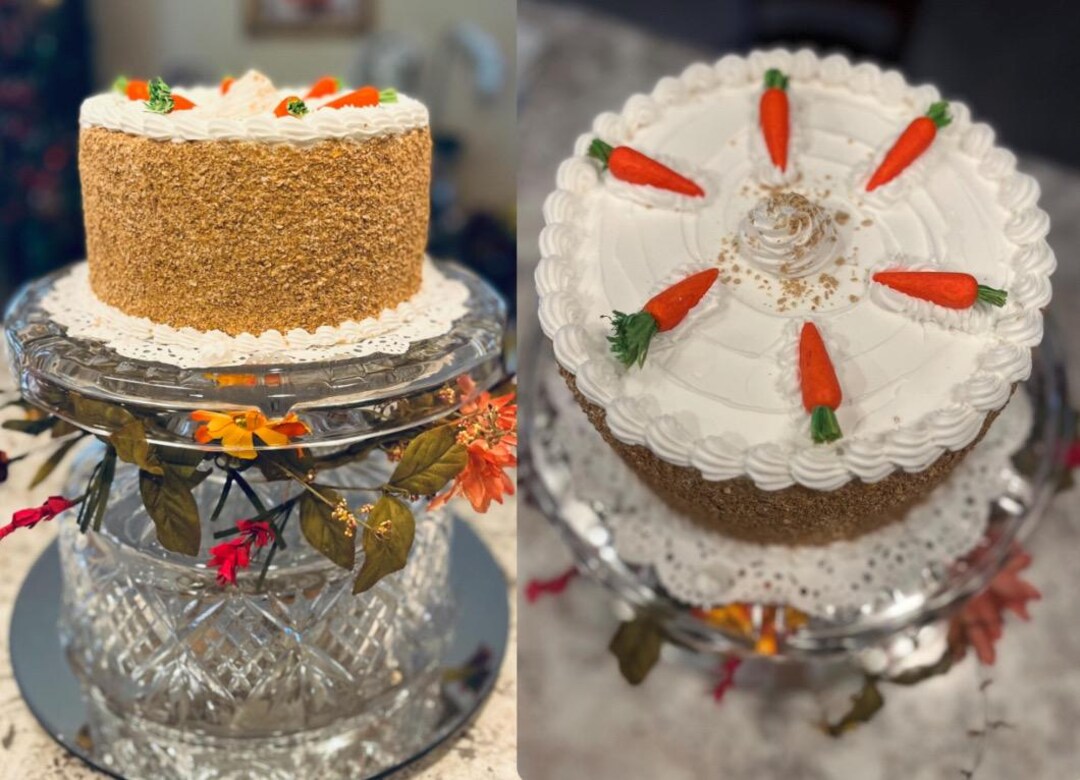 Large Size Fake Food, Iced Carrot Cake 8x5 display Not Included - Etsy