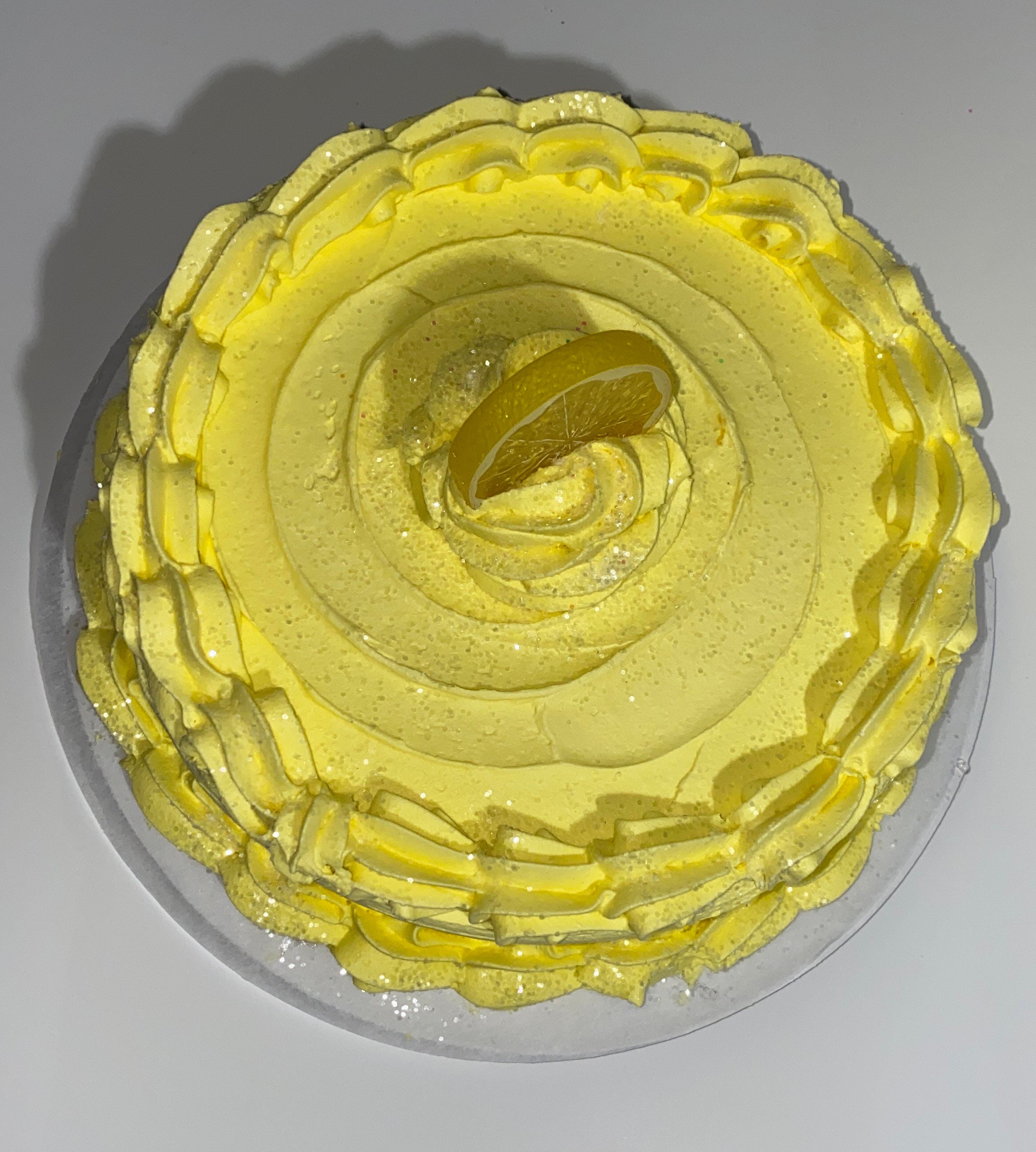FAKE FOOD, Lemon Cake, Yellow, Cake, Centerpiece - Etsy