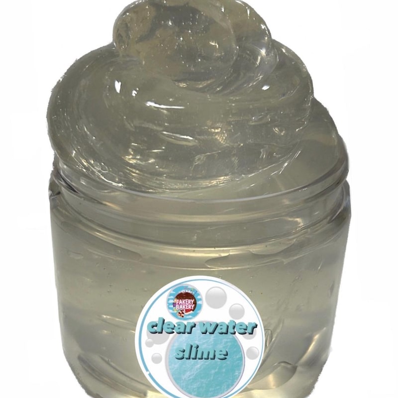 Clear Slime - Etsy