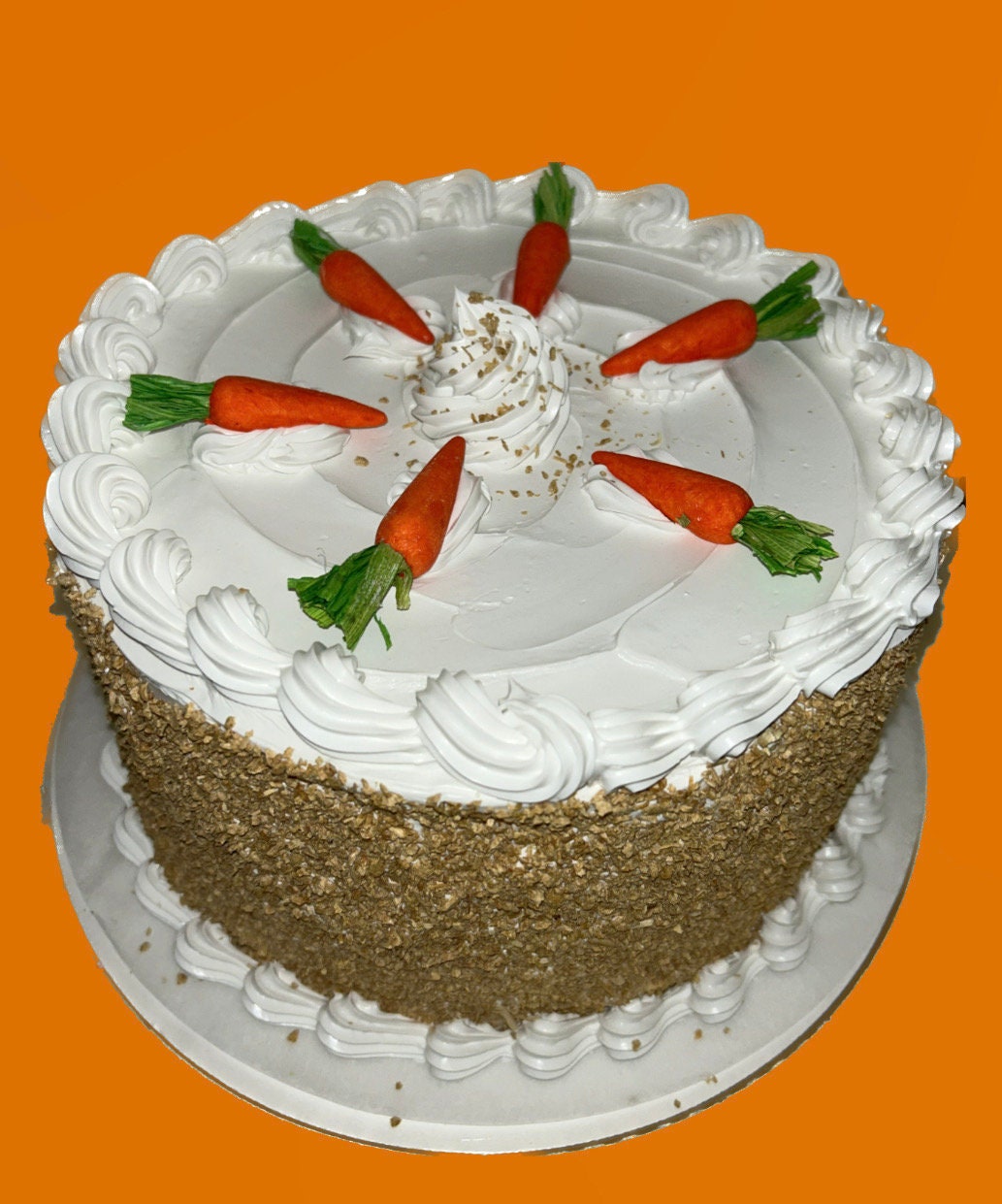 Large Size Fake Food Iced Carrot Cake 8x5 - Etsy