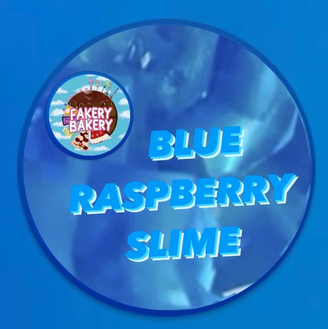 Water Slime Blue Color Slime Thick Scented Slime 4 Once. - Etsy