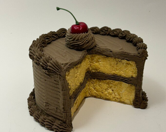 Fake Food/fake Cake/artificial Cake/slice Out/artificial Food/slice Out ...