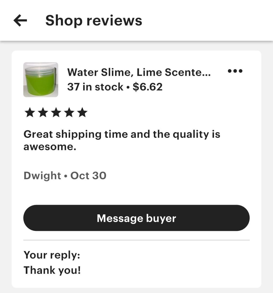 Classic Green Unscented Slime, Green Color, Slime, Thick Scented 7 Once ...