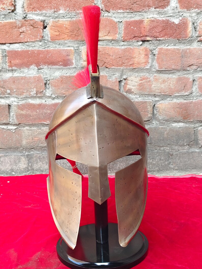 Medieval Greek Corinthian Helmet – Wearable Knight Helmet - Etsy