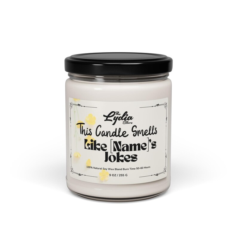 This Candle Smells Like Jokes | Funny Personalized Scented Candle ...