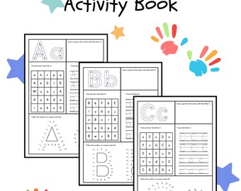 Unicorn Theme Alphabet Preschool Pre-k Kindergarten Learning Bundle ...