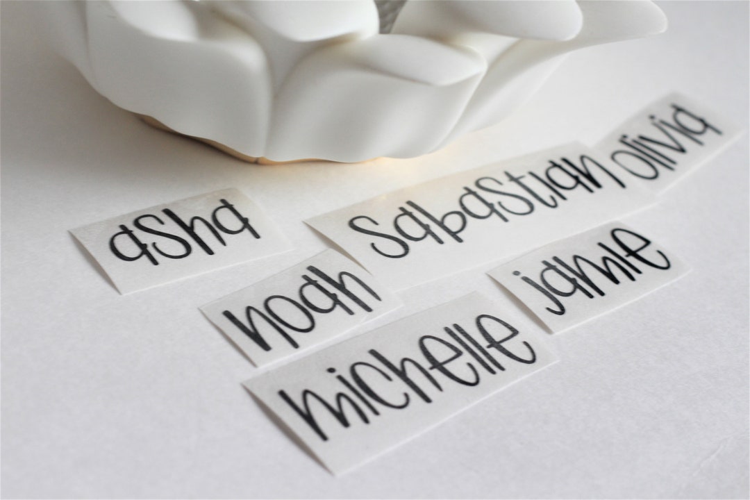 Custom Kids Name Decals | Kids Name Stickers | Fun Back to School Vinyl ...