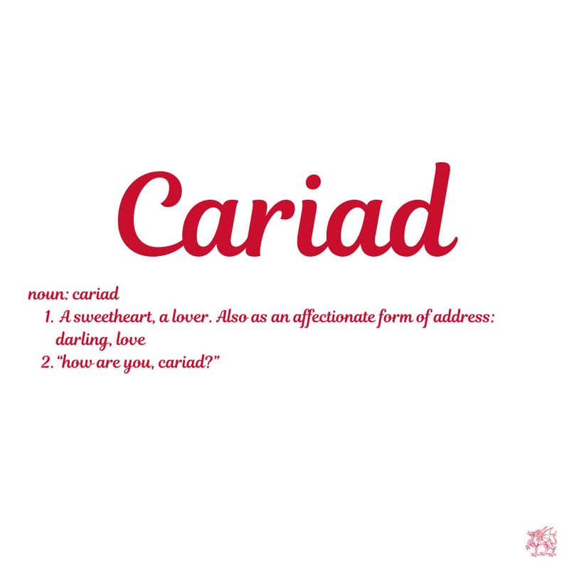 Cariad - Etsy
