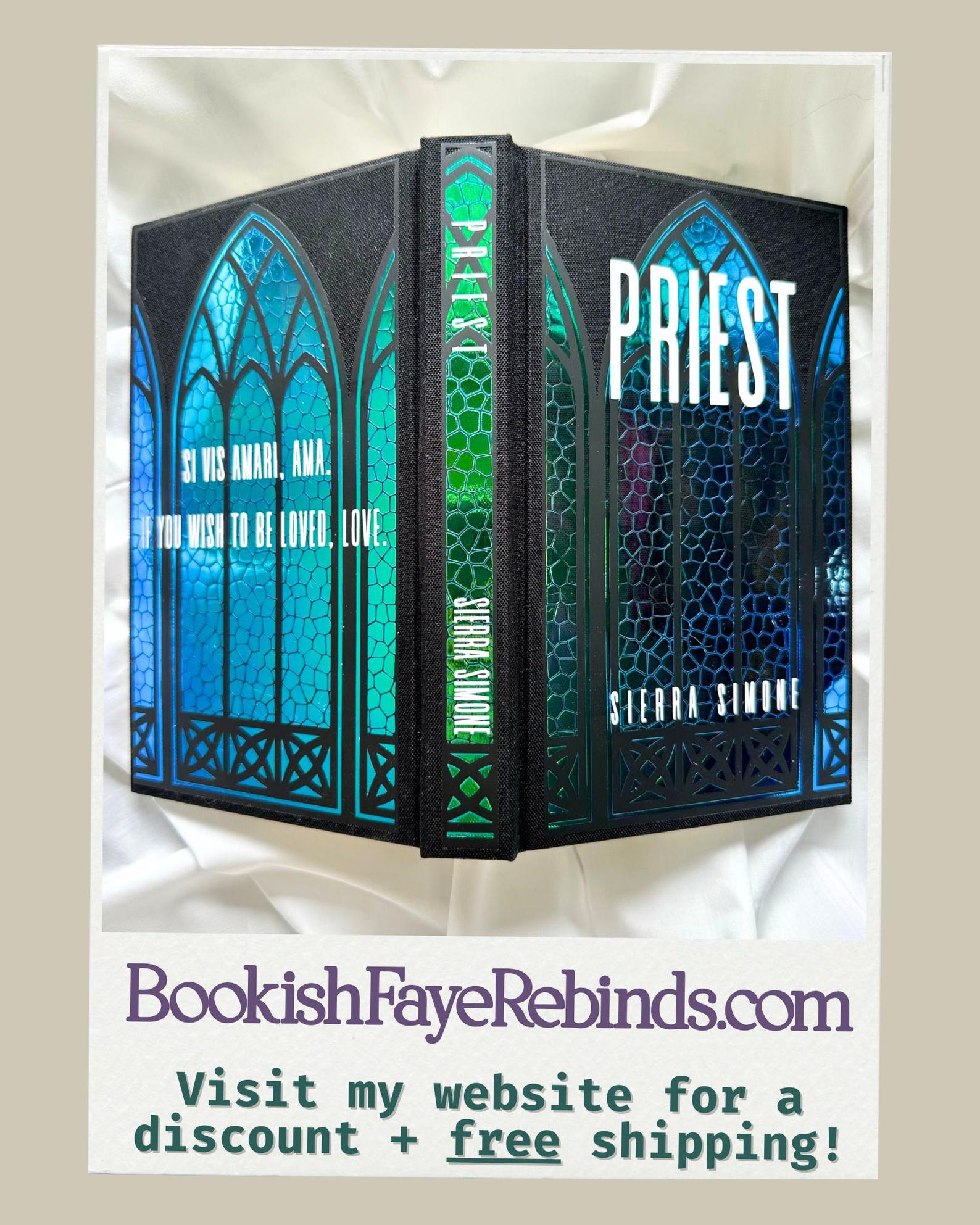 Priest Series - Sierra Simone | Custom Special Edition Rebinds - Priest ...
