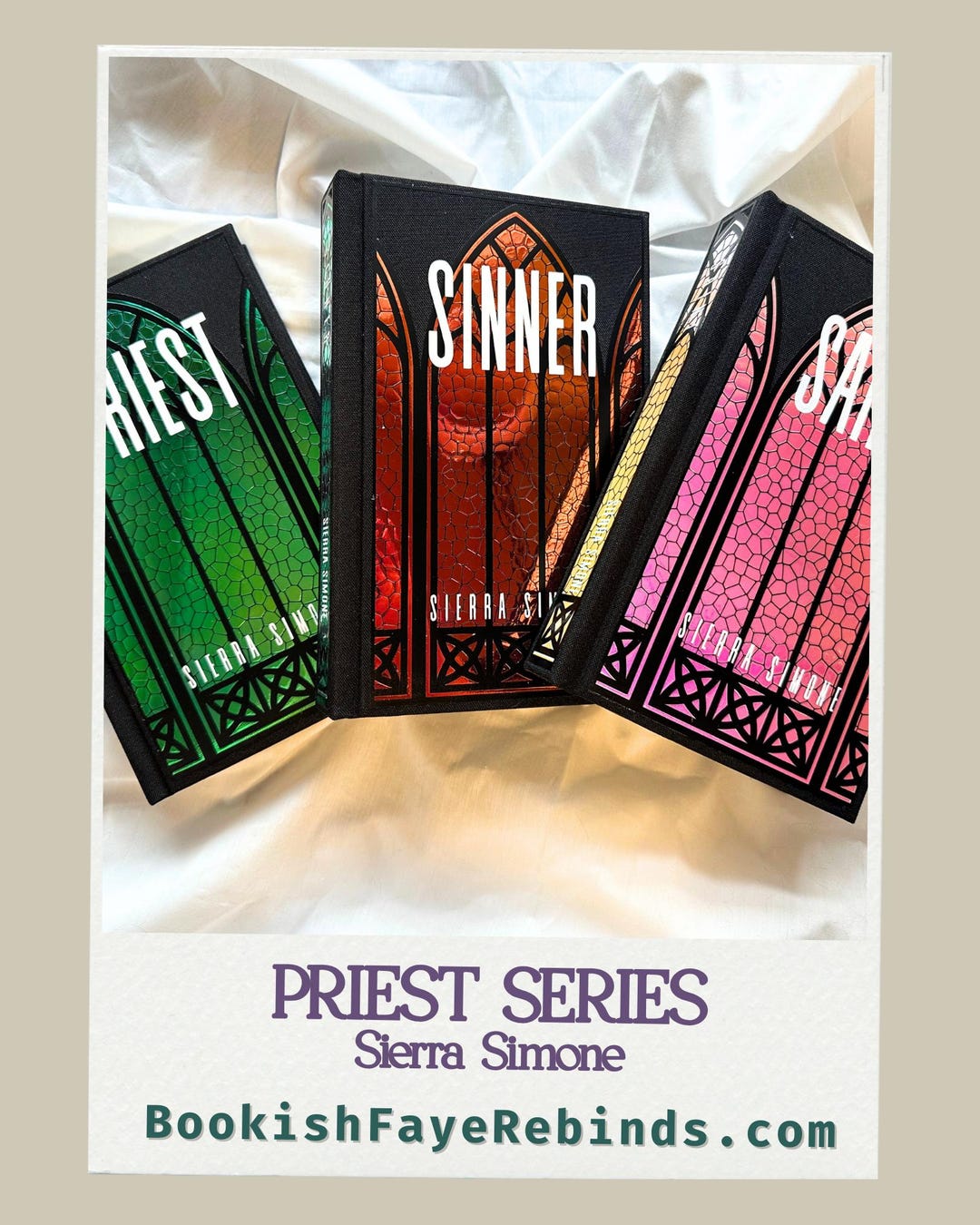 Priest Series - Sierra Simone | Custom Special Edition Rebinds - Priest ...