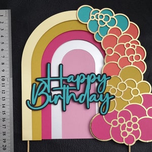 Large Cake Topper Customisable - Etsy