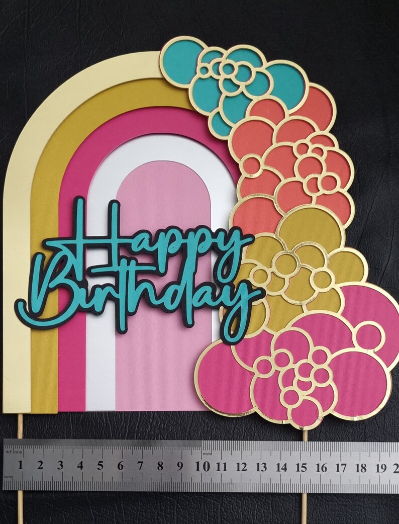 Large Cake Topper Customisable - Etsy