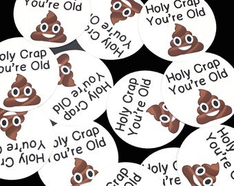 Holy Crap Youre 60 - Etsy