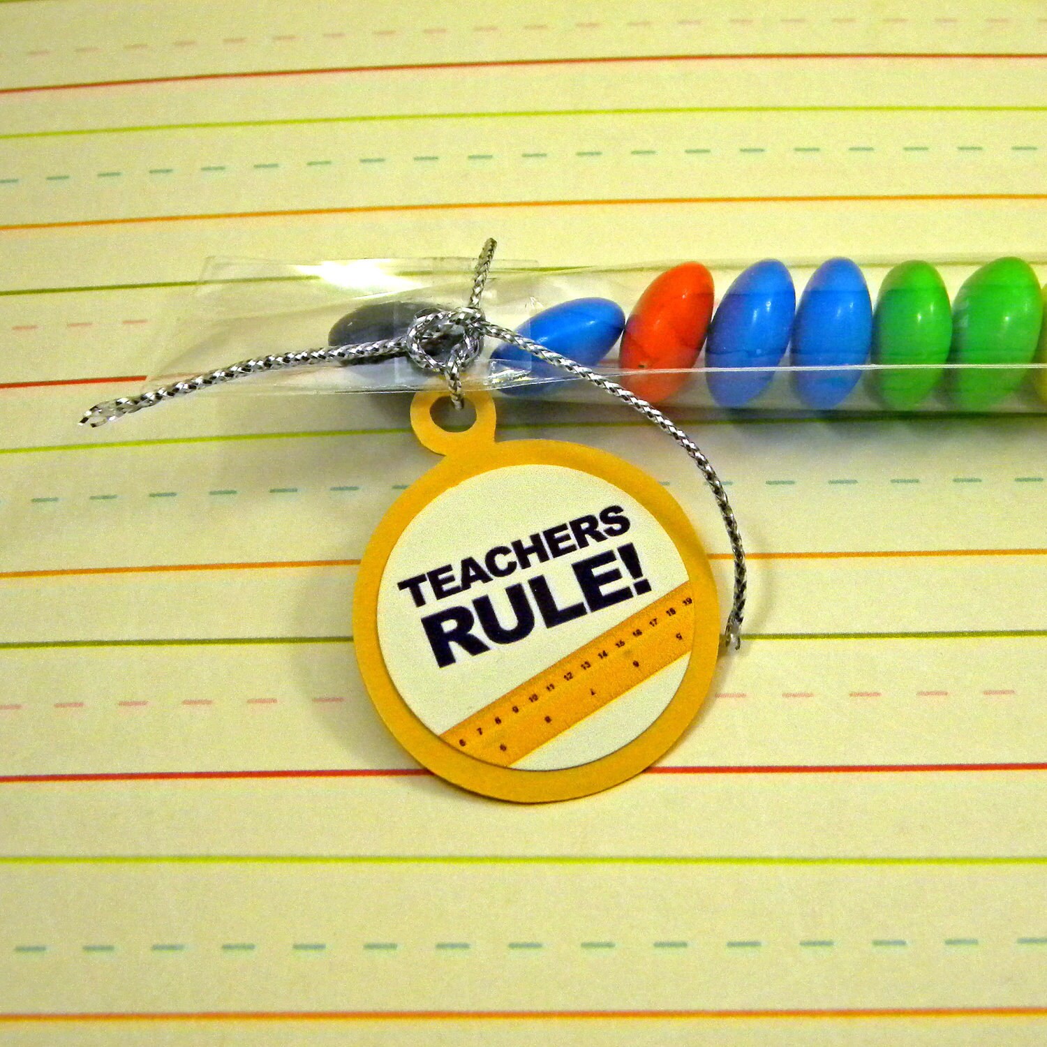 Teachers Rule School Candy Treat Bag Favors Set of 12 | Etsy