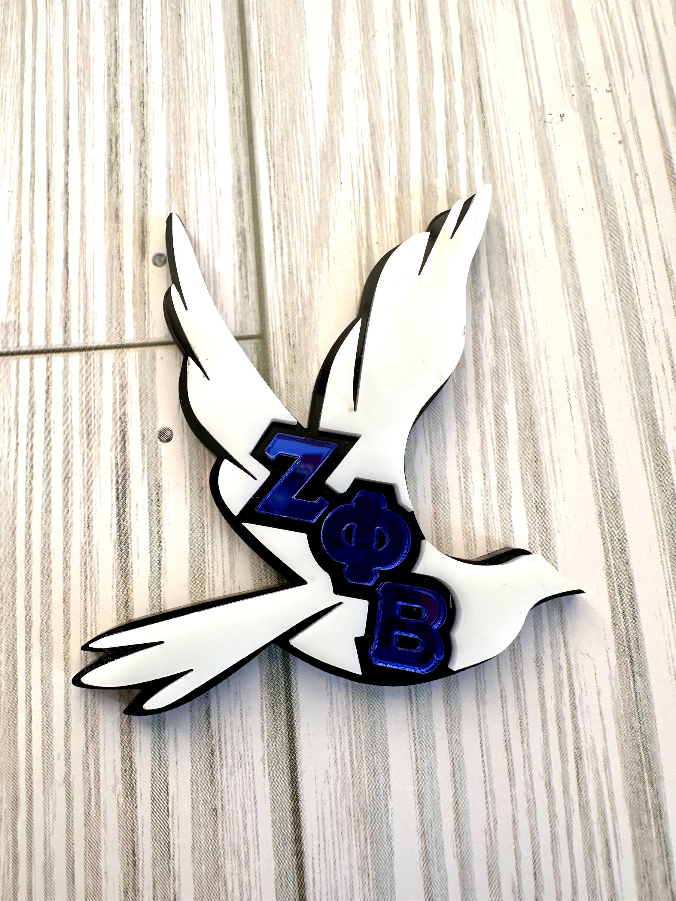 Zeta Phi Beta Sorority Dove Lapel Pin - Etsy