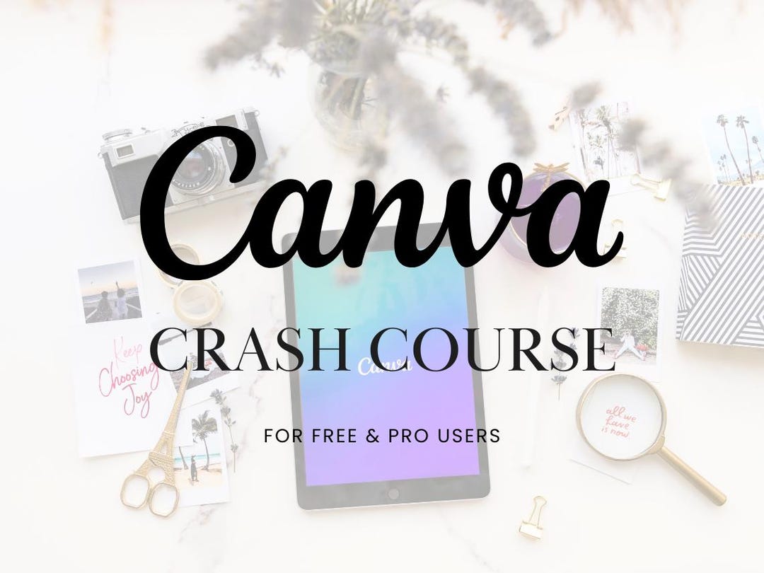 Canva Crash Course - Etsy