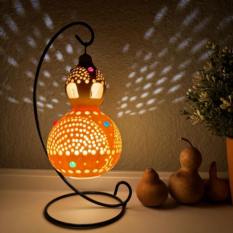 Gourd Lamp - Etsy