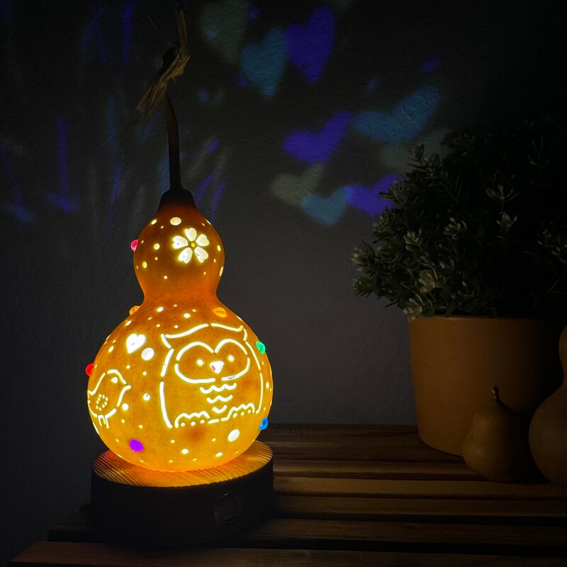 Calabash Lamp - Etsy