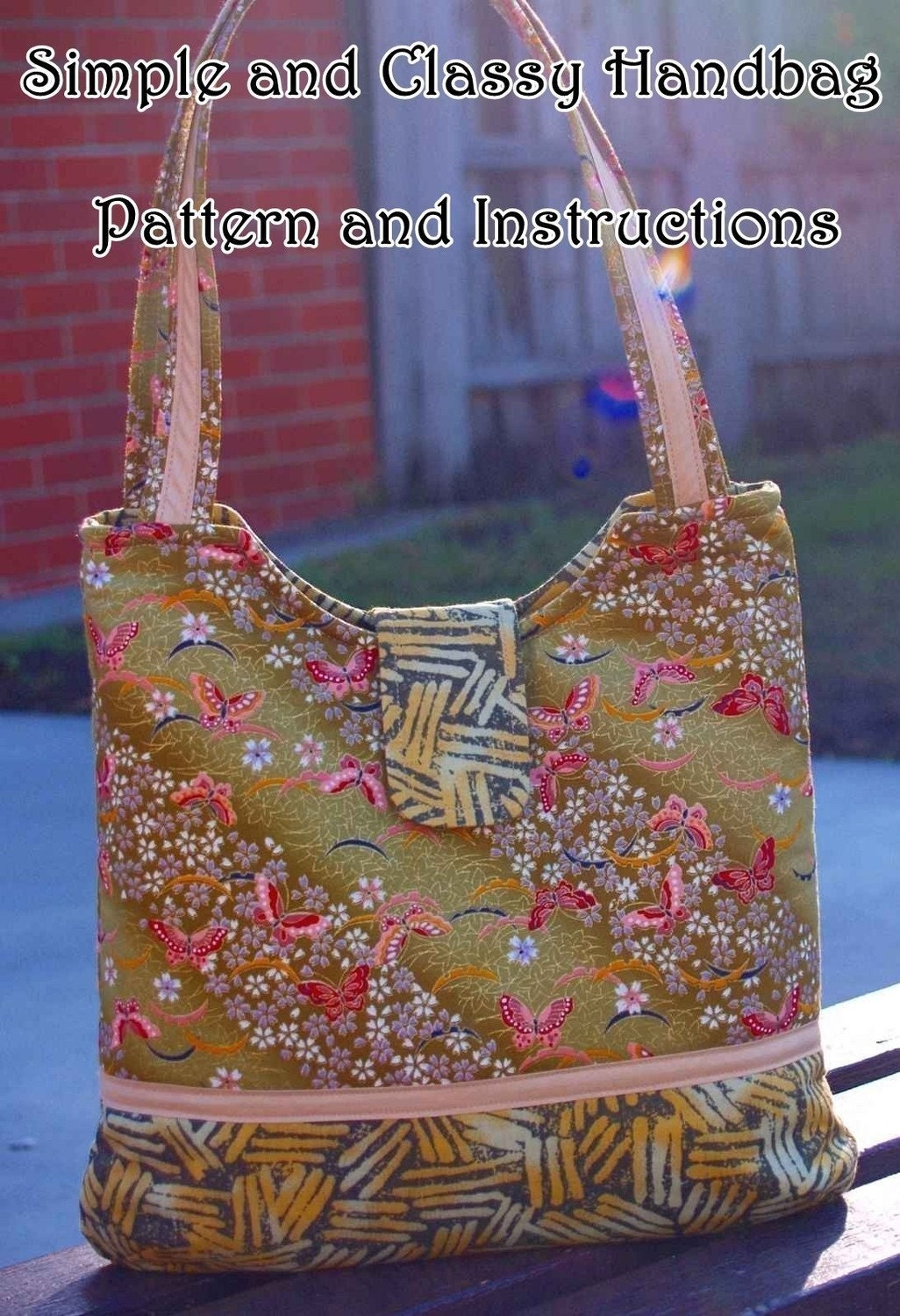 How to Make a Simple and Classy Handbag PDF - Digital File DIRECT ...