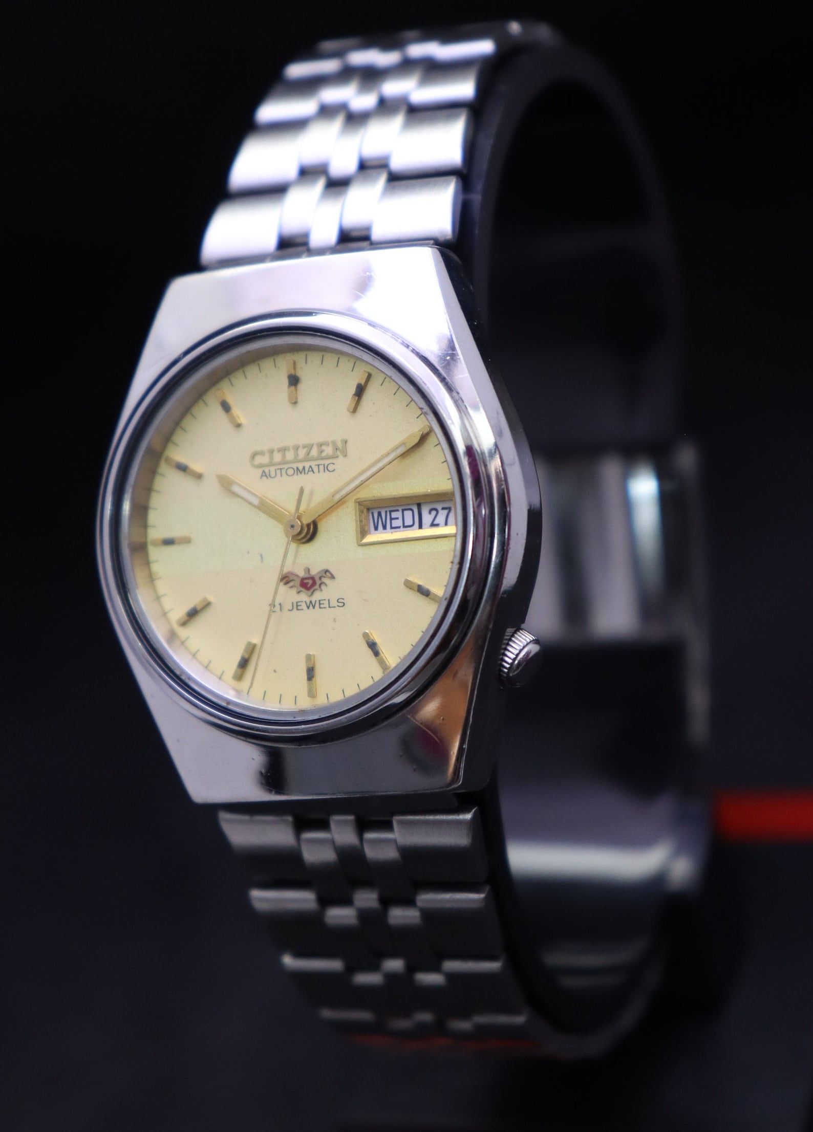 Vintage Citizen Automatic Day Date Movement No. 8200A Japan Made Men's ...