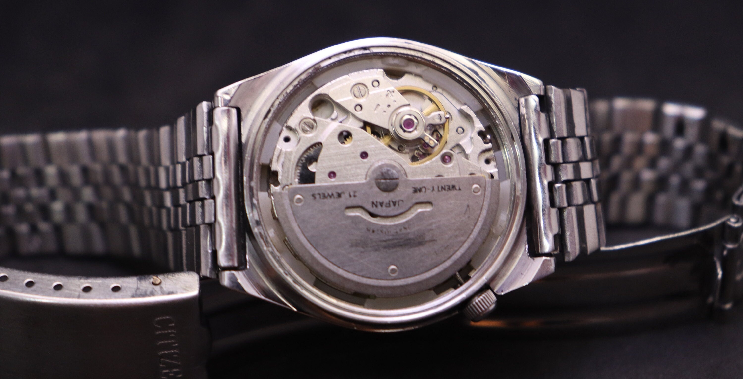 Vintage Citizen Automatic Day Date Movement No. 8200A Japan Made Men's ...