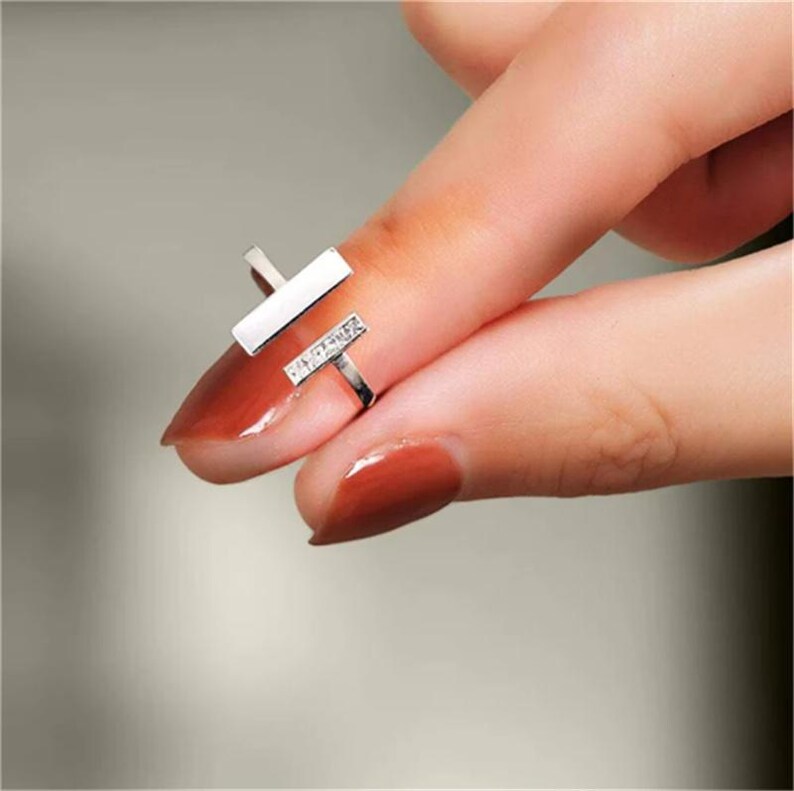 To My Bestie Thick and Thin Ring Simple Thin Ring Bridesmaid Gift for ...
