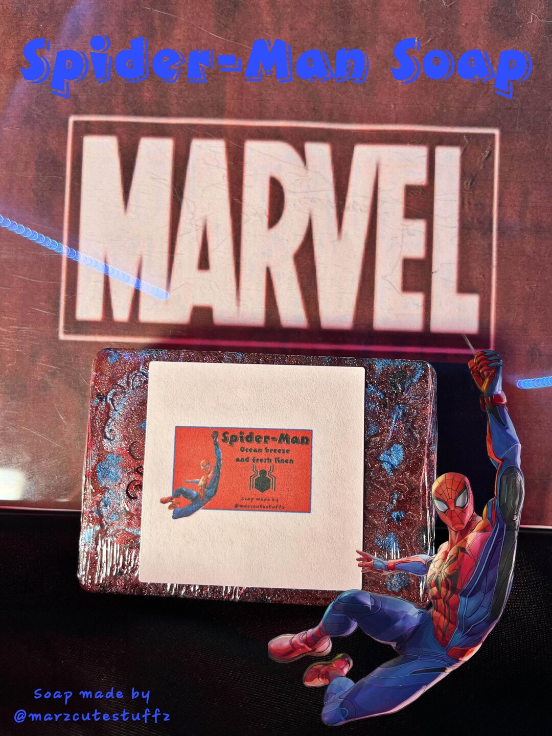 Marvel Rivals Spider Man Soap - Etsy