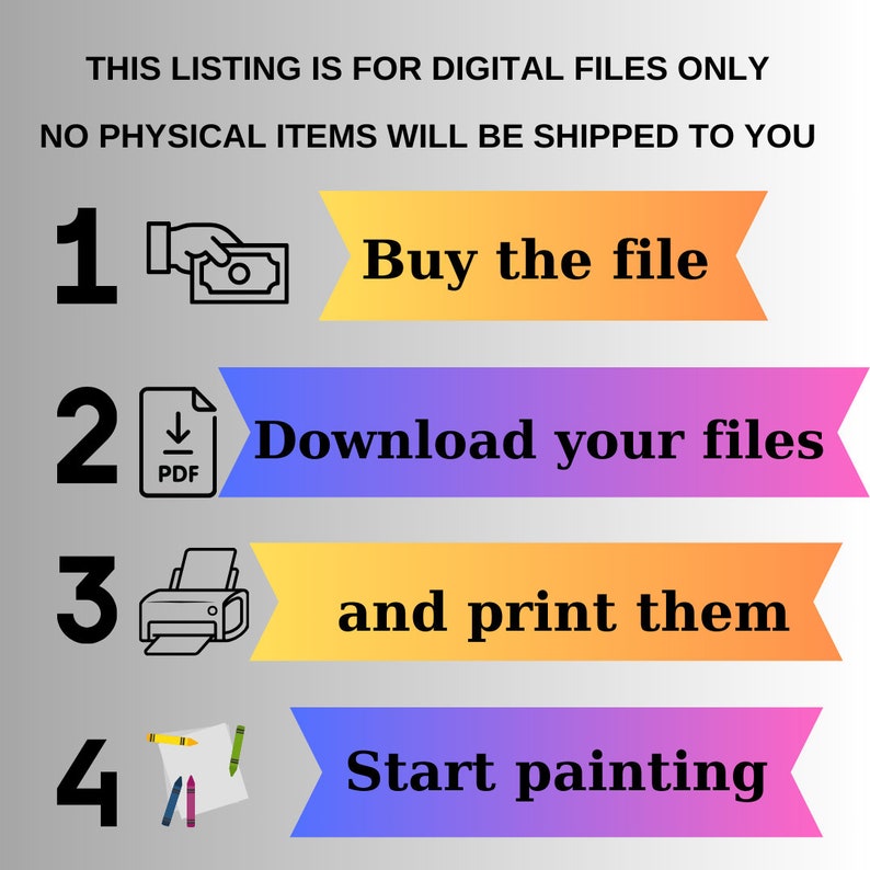 55 Easy Coloring Pages for Kids, Simple Printable Coloring Book, Fun ...