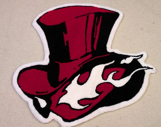 Persona 5 the Phantom Thieves Custom Tufted Rug (27x27) - Etsy