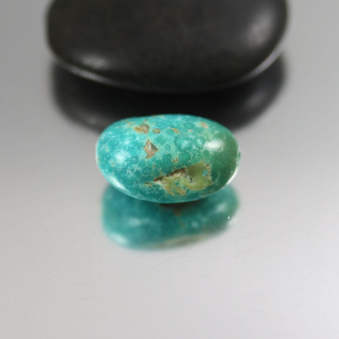 Nevada Mine 8 Turquoise Nugget Bead Single Focal Turquoise Beads 20mm ...