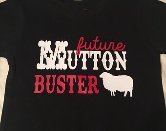 Mutton bustin shirt | Etsy