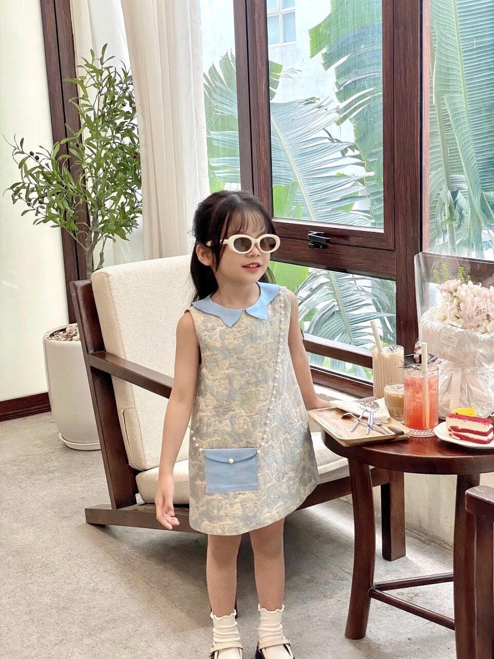 Pororo PDF Girls Dress Sewing Pattern, Girls Summer Dress Pattern, Easy ...