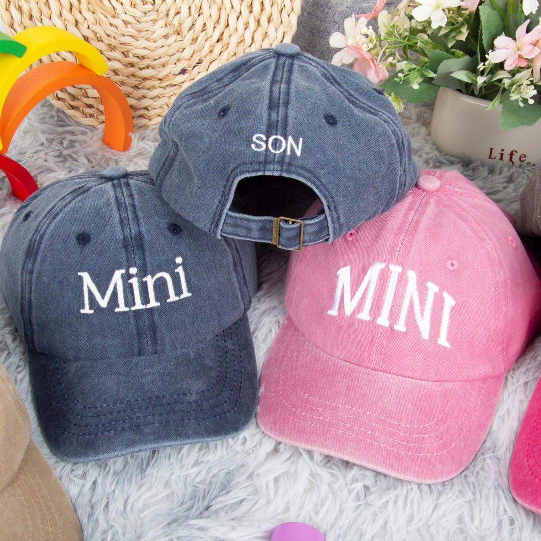 Custom Embroidered Kid Cap: Personalized Children's Hat, Sibling Gift ...