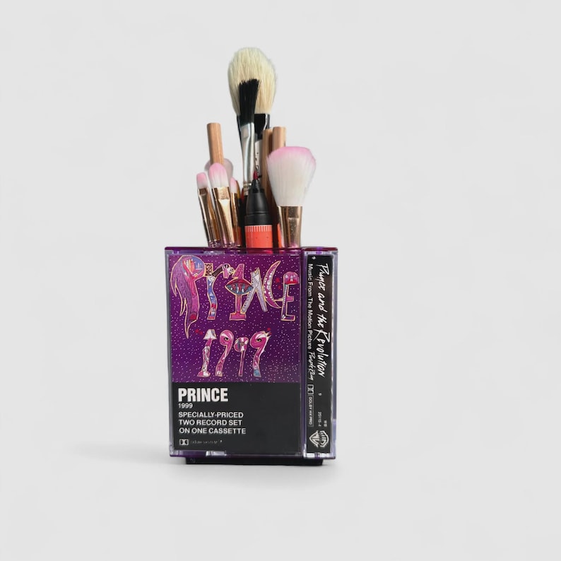 Prince Vintage Cassette Tape Desk Organizer Unique Pencil Holder Gift ...