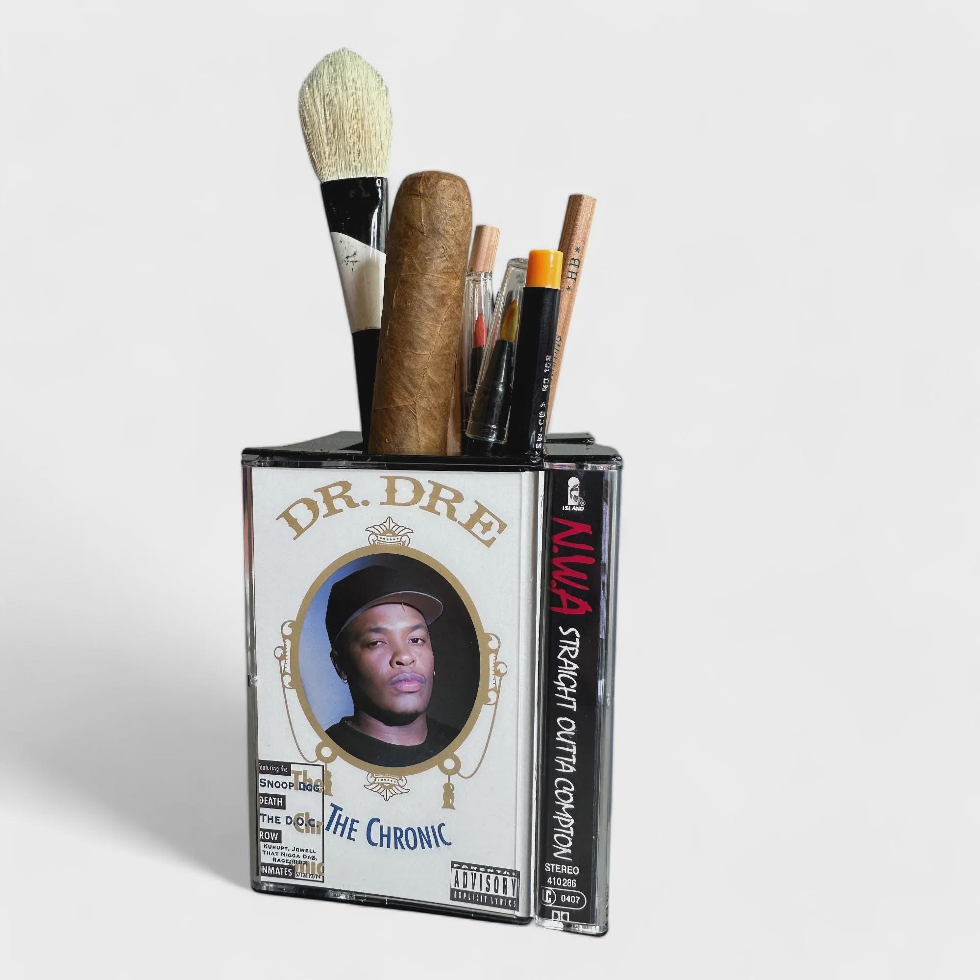 90s Hip Hop Legends Cassette Tape Desk Organizer Unique Pencil Holder ...