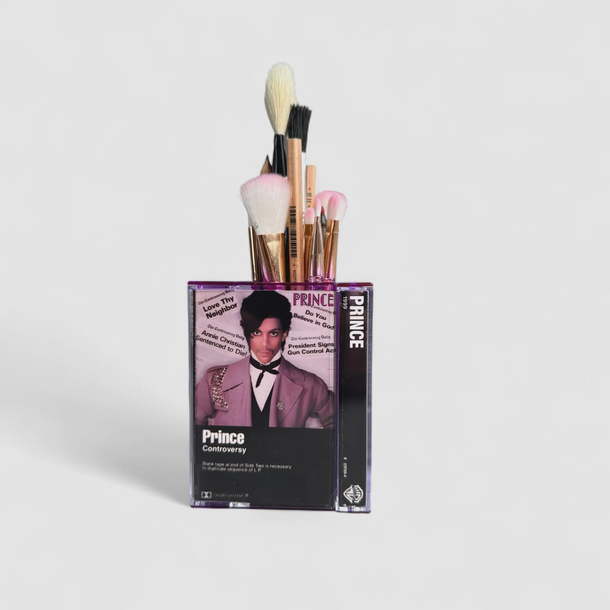 Prince Vintage Cassette Tape Desk Organizer Unique Pencil Holder Gift ...