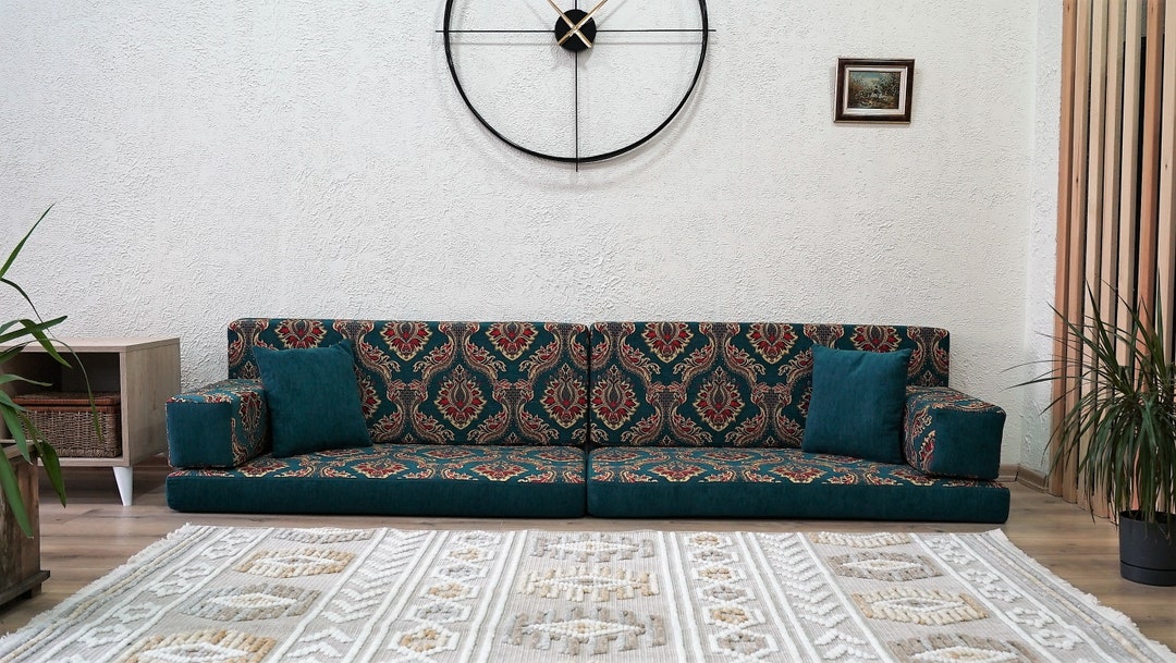 Arabic Majlis Sofa Sets, Ottoman Floor Cushion, Arabic Floor Couch ...