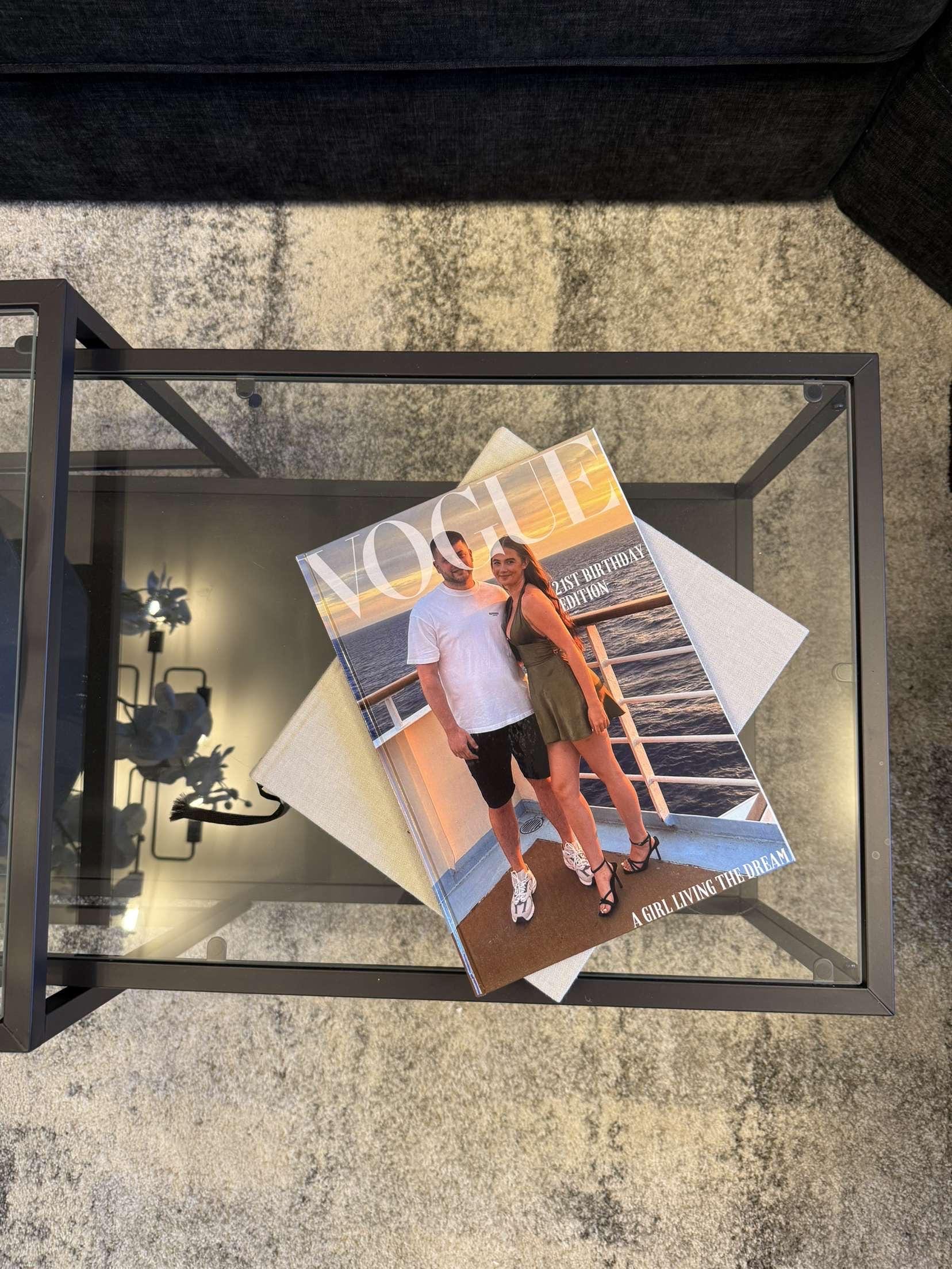Birthday Coffee Table Book / Magazine Template - Etsy