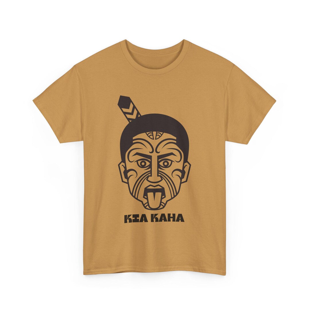 Kia Kaha Maori Graphic Tee - Etsy