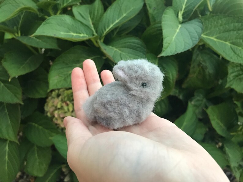 FLUFF, BUFF, PUFF, Customizable Needle Felted Bunnies, ( Please Read ...