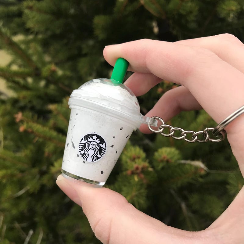 Starbucks Keychain - Etsy