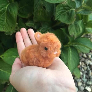 FLUFF, BUFF, PUFF, Customizable Needle Felted Bunnies, ( Please Read ...