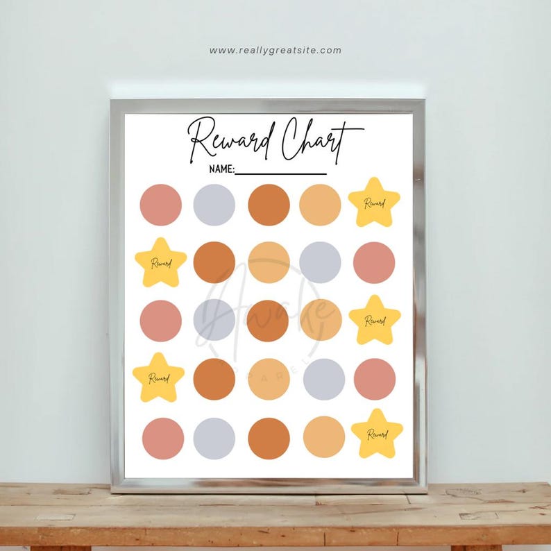 Reward Chart | Toddler Reward Chart | Reward Chart Printable | Kids ...