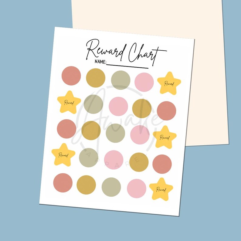 Reward Chart | Toddler Reward Chart | Reward Chart Printable | Kids ...