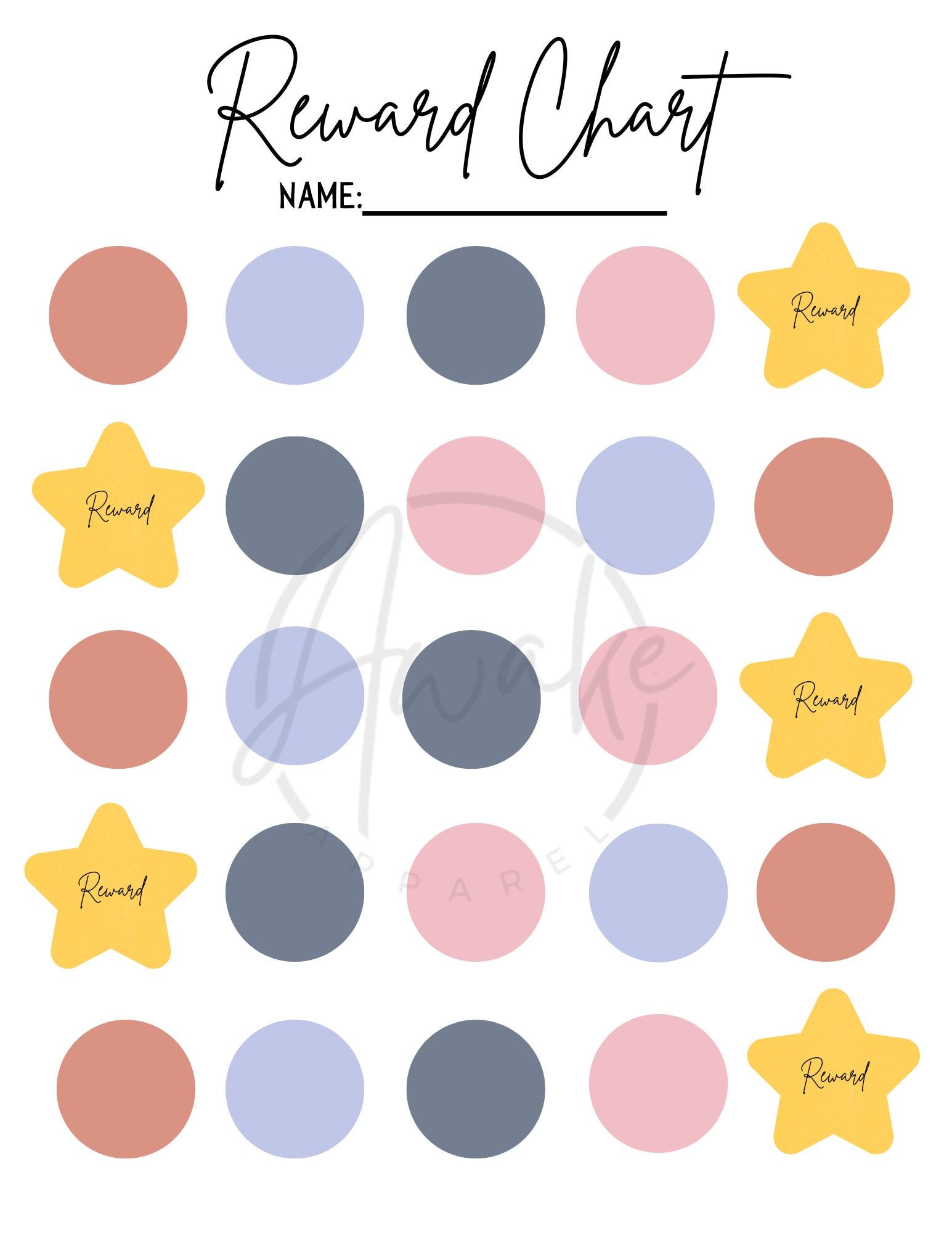 Reward Chart | Toddler Reward Chart | Reward Chart Printable | Kids ...