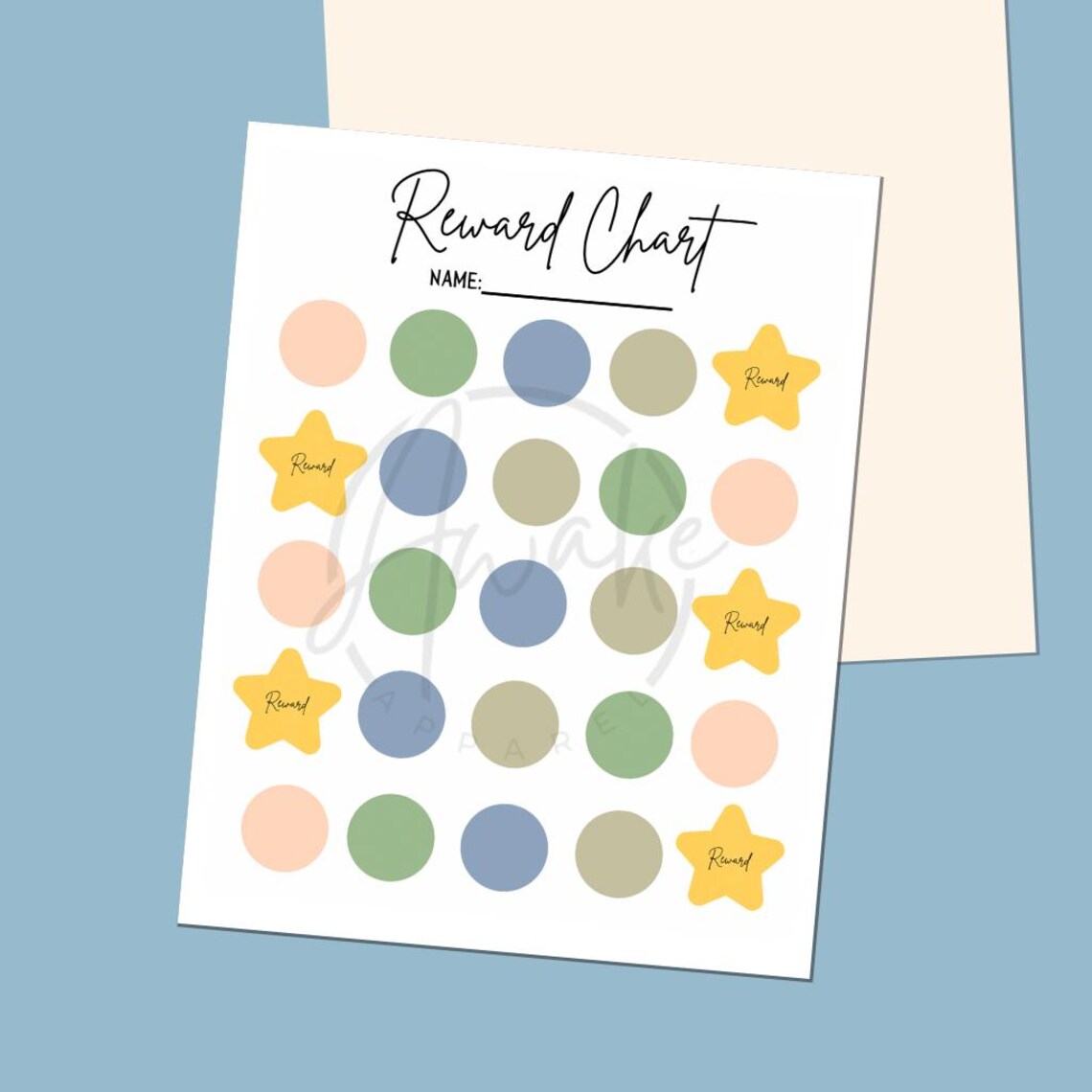 Reward Chart | Toddler Reward Chart | Reward Chart Printable | Kids ...