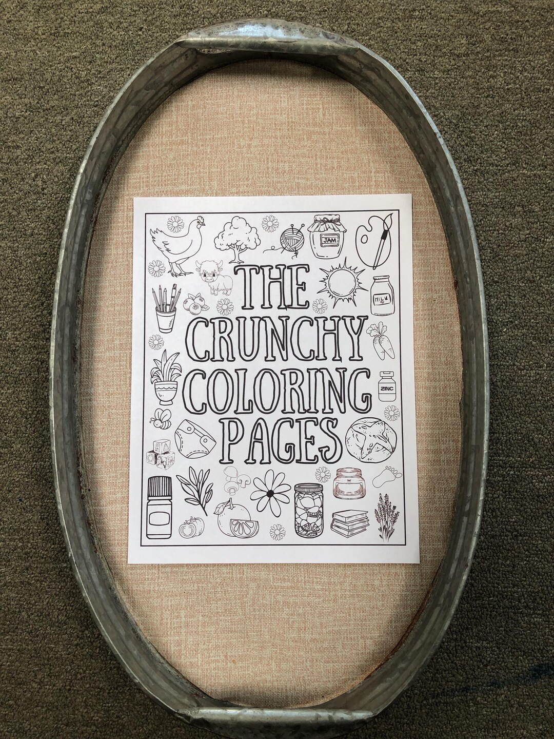 27 Crunchy Coloring Pages | Crunchy | Coloring | Digital Download | PDF ...