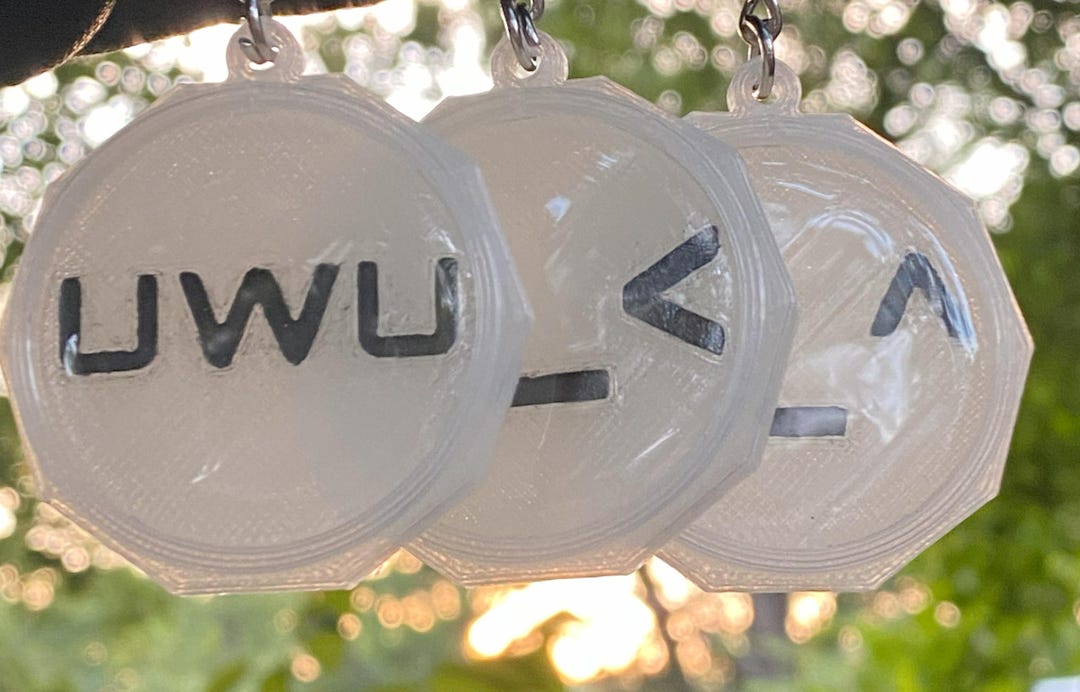 Engraved Emoticon Keychain: Acrylic Lens, Y2K Nostalgia - Etsy