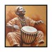 Djembe Joy #2 | African Drummer Boy | Modern African Wall Canvas Art - Etsy